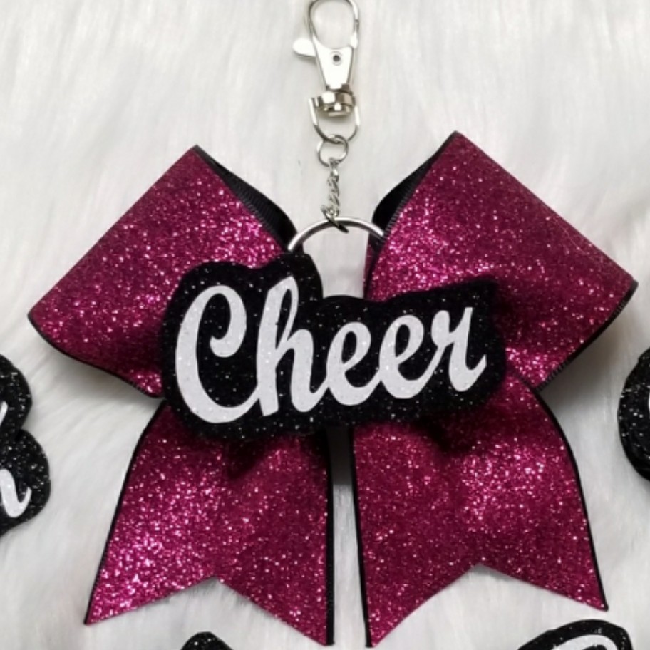 Cheer Key Charm – Jess Creations LLC